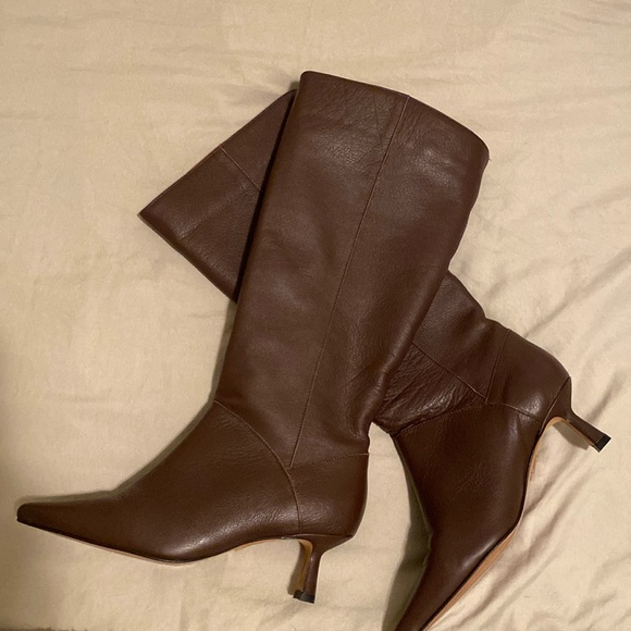 Anthropologie | Shoes | Anthropologie Knee High Ankle Boots | Poshmark